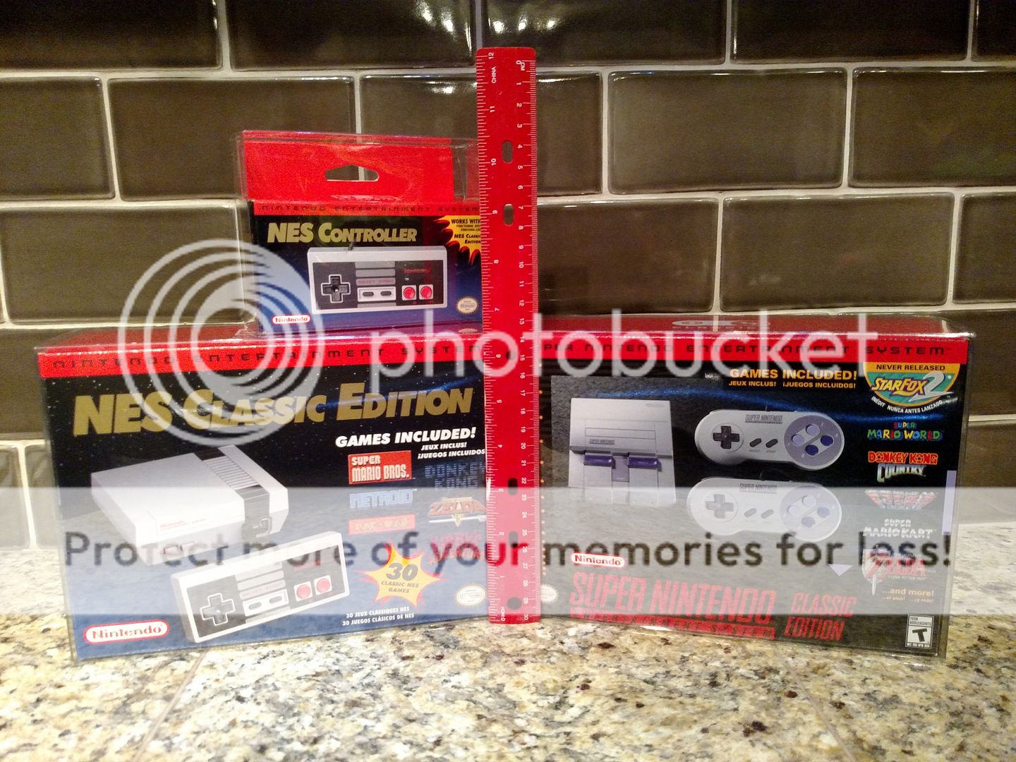 Retro Protection NES Classic covers fit the new SNES Classic boxes ...