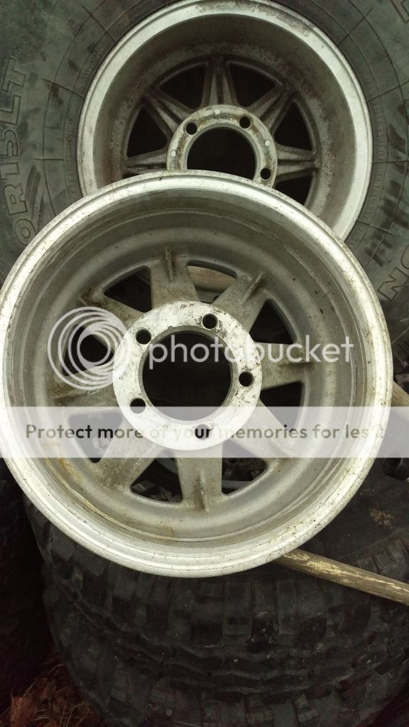 AK - 15x8.5 Aluminum wagon wheels | ClassicBroncos.com Forum